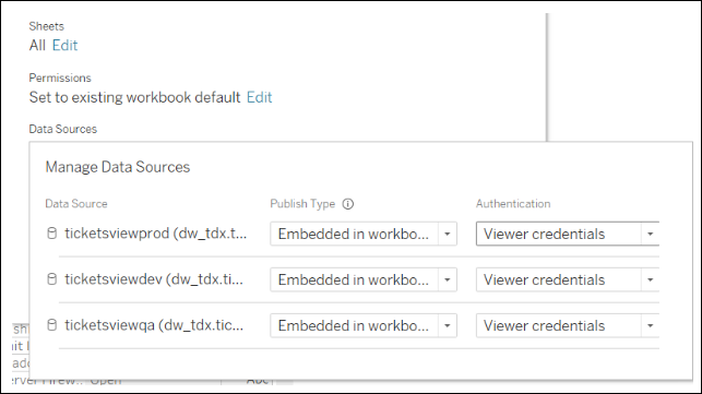 Denodo - Connecting to Denodo from Tableau | ITS Documentation